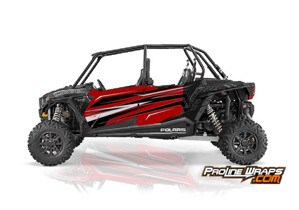2016 Polaris RZR XP 4 1000 EPS Four Door Factory Graphic Kit Sunset Re ...
