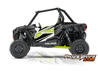2018 Polaris RZR XP 1000 EPS Two Door Factory Graphic Kit White Lightn ...