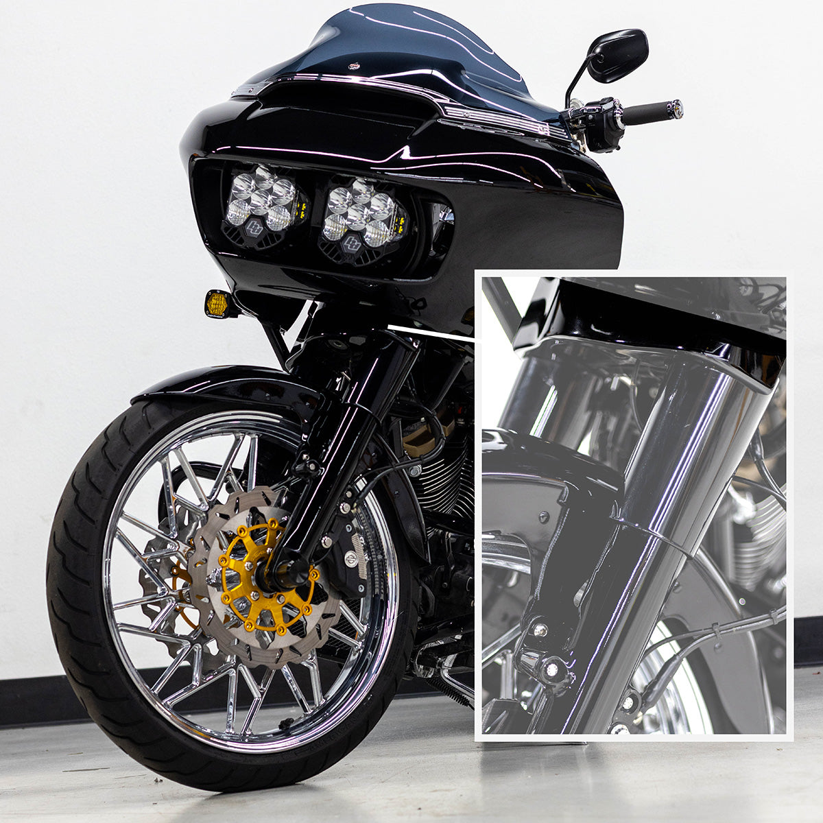 PPF Paint Protection for Harley Davidson Lower Triple Tree Cover ...