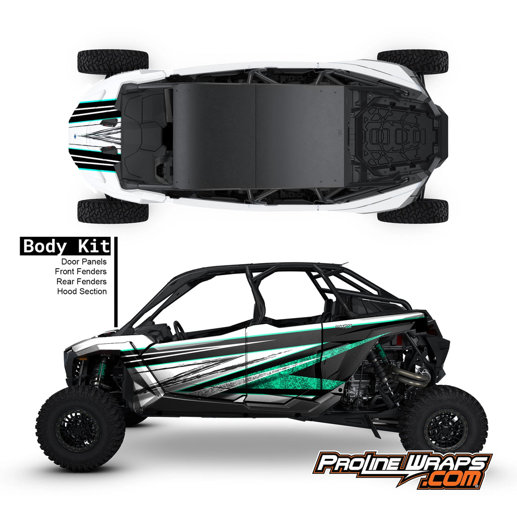 Proline Wraps Series Graphics – Vector - Custom UTV Graphics – Polaris
