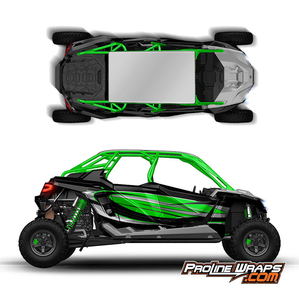 Proline Wraps Series Graphics - Cyclone - Polaris RZR Pro XP4