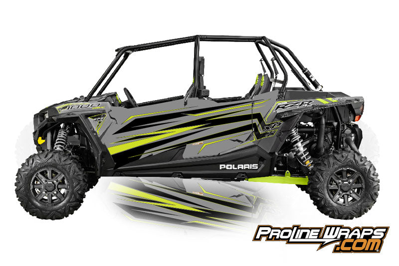 2016 Polaris RZR XP 4 1000 EPS Four Door Factory Graphic Kit Titanium ...