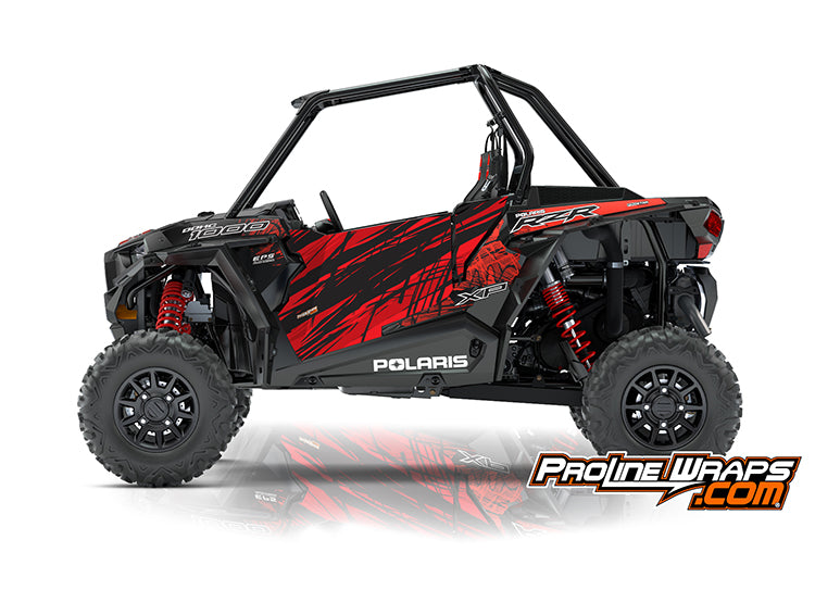 2018 Polaris RZR XP 1000 EPS Two Door Factory Graphic Kit Black Pearl ...