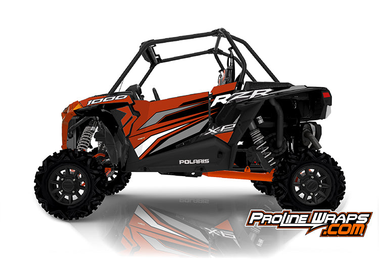 2020 Polaris RZR XP 1000 EPS Two Door Factory Graphic Kit Orange Rust ...