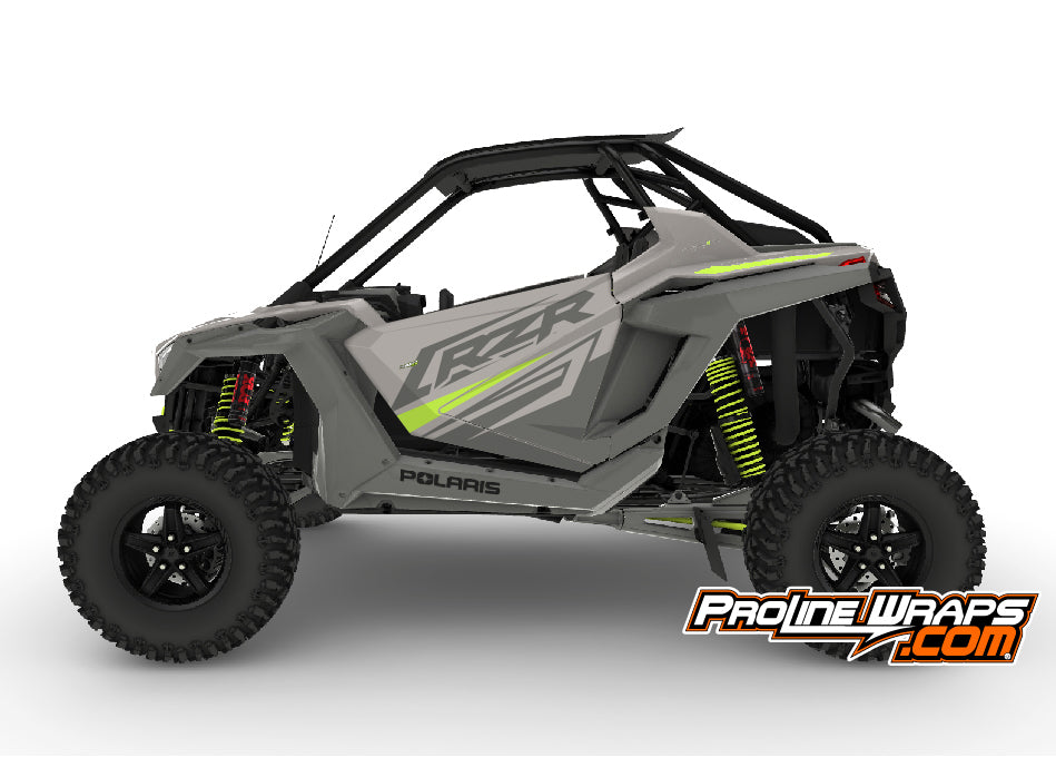 2022 Polaris RZR XP Turbo R Two Door Factory Graphic Kit Ghost Gray ...
