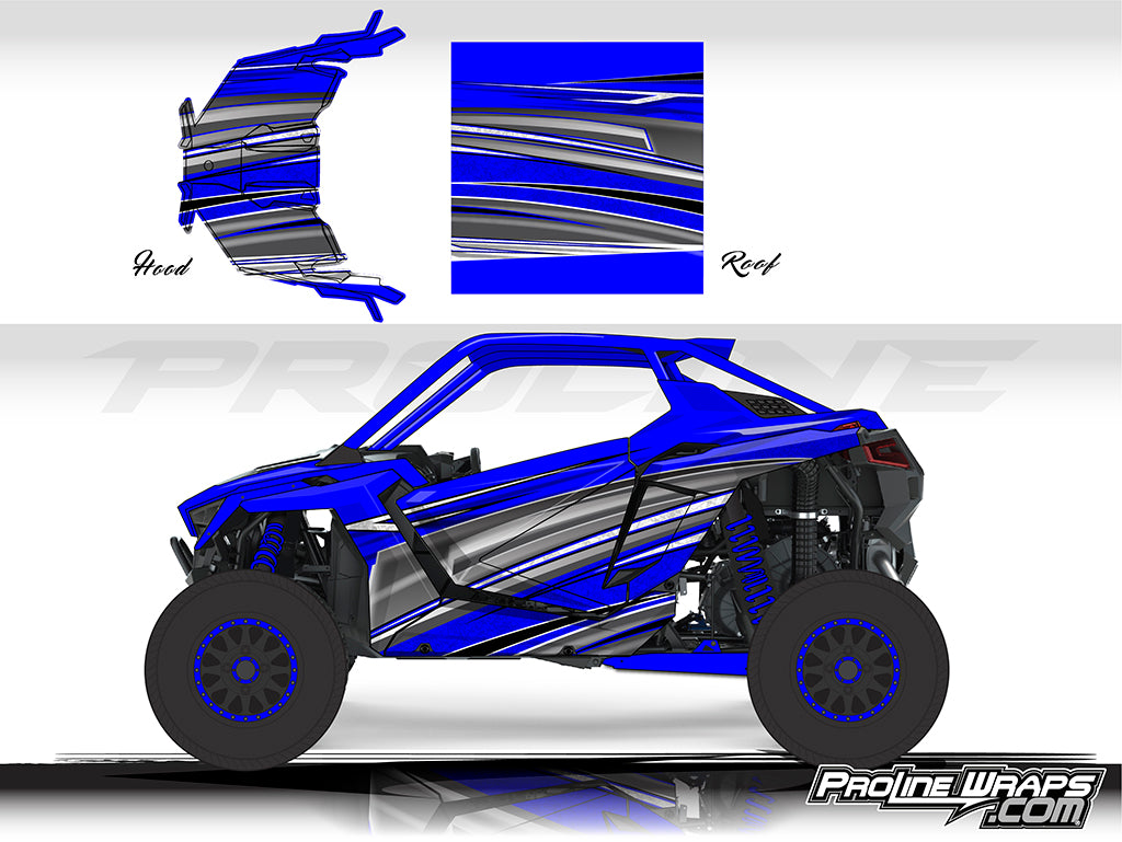 Proline Wraps Series Graphics - Vortex - Polaris RZR Pro XP