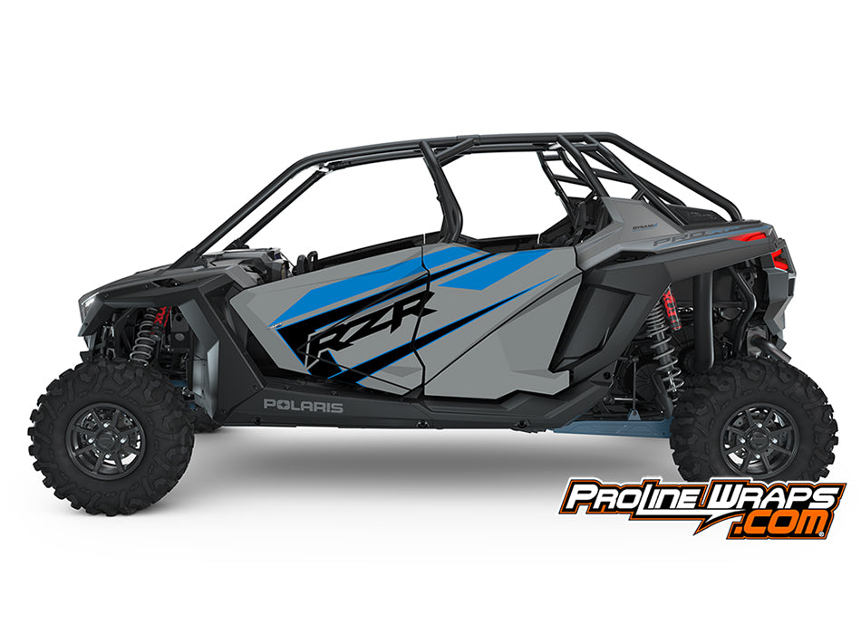2021 Polaris RZR Pro XP 4- Matte Titanium Metallic- Factory Aluminum D ...